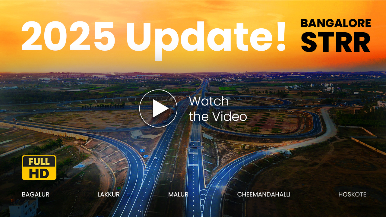 Satellite Town Ring Road (STRR) Bangalore: Route, Benefits, Latest ...